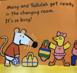 English picture book "Maisy Learns To Swim" | すぐに忘れる自分のために